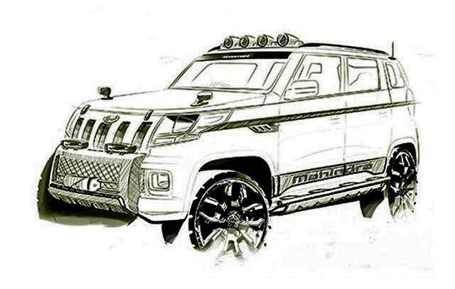 Mahindra Previews New TUV 300