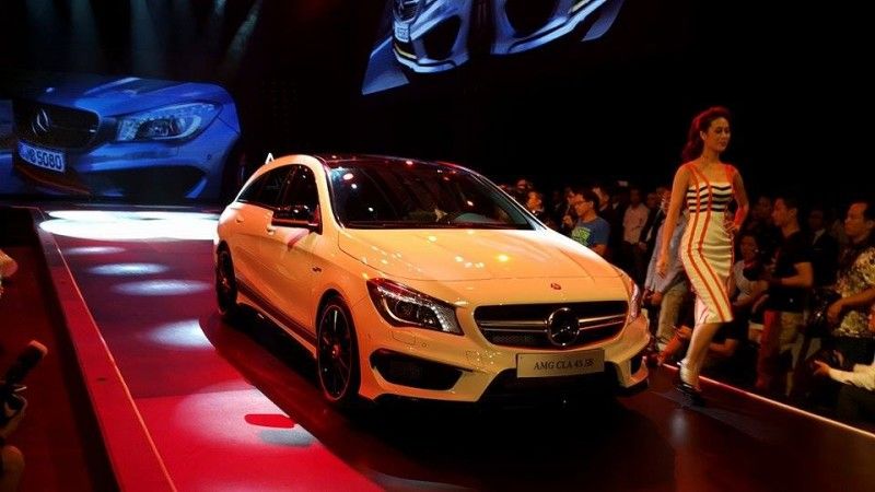 AMG CLA Shooting Brake tại tuần lễ thời trang Mercedes Benz Fashion 2015