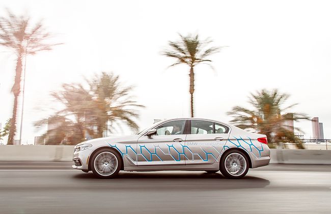 BMW Self-Driving 5 Series and Hologram Interior revealed at CES