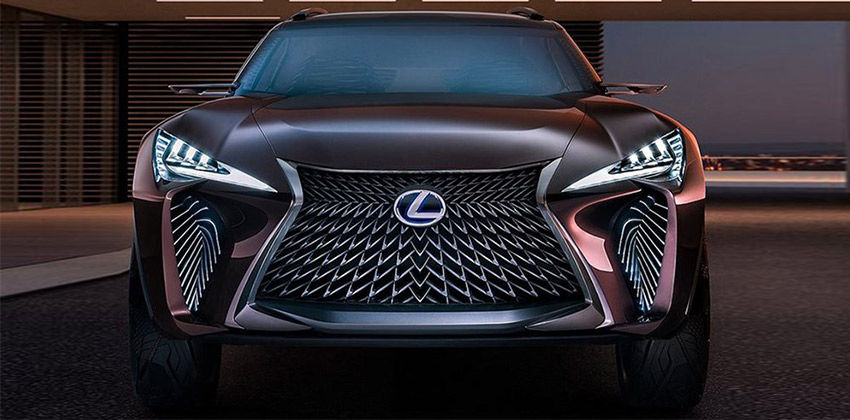 Lexus released pictures of its upcoming premium crossover - The UX