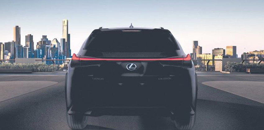 Lexus released pictures of its upcoming premium crossover - The UX