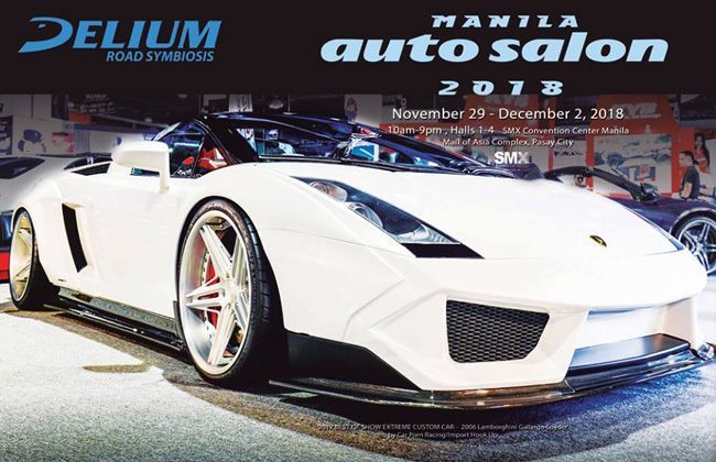 2018 Manila Auto Salon to start this upcoming week