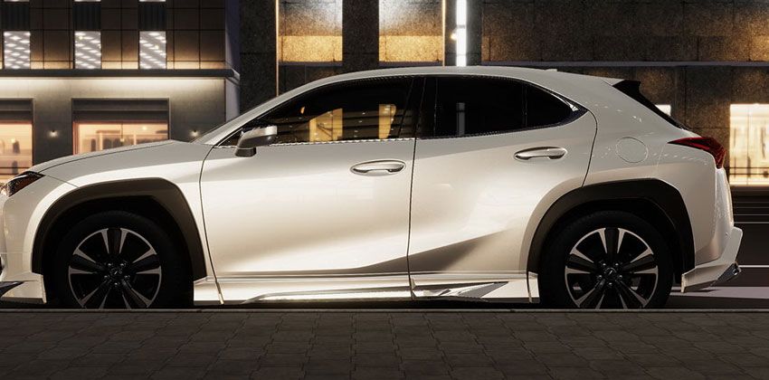Lexus UX gets new styling kits from Modellista