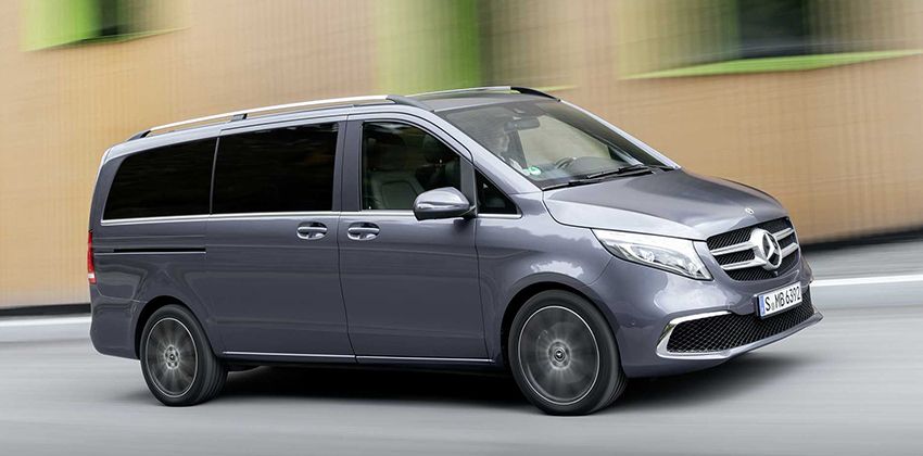 Mercedes-Benz V-Class W447 facelift comes with a new diesel engine variant