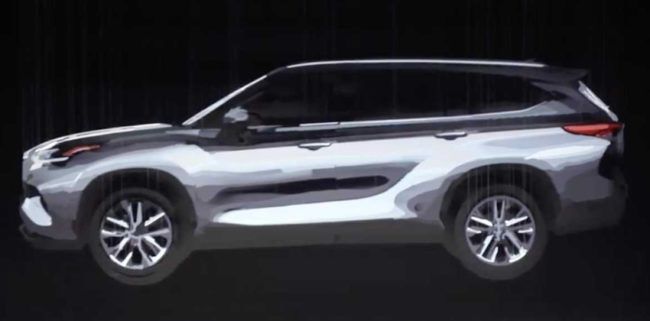 Toyota teases next-gen 2020 Highlander