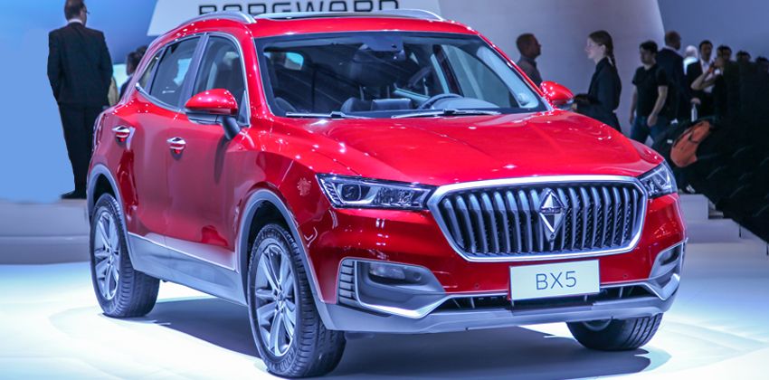 Borgward BX5 - Variants explained