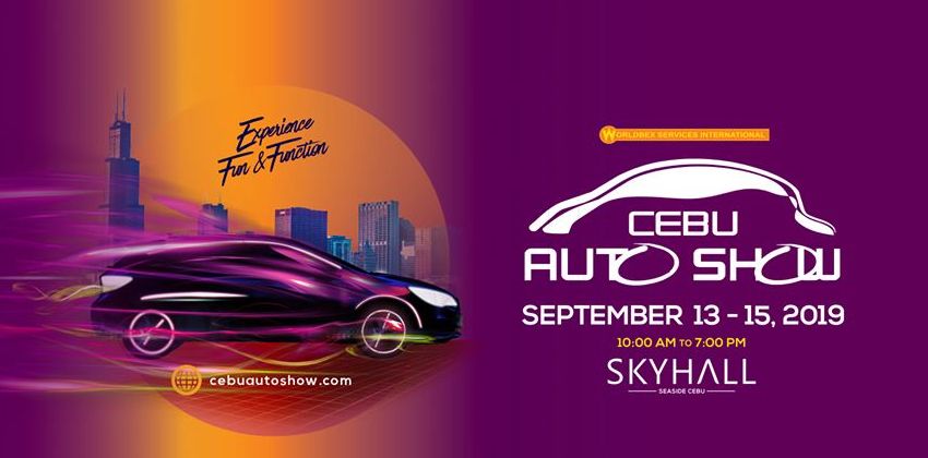 Book your calendars for the 2019 Cebu Auto Show