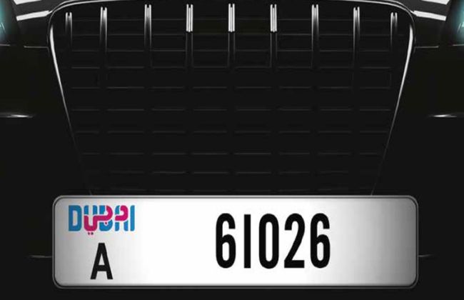 Smart license plates to be introduced in Dubai on trial basis