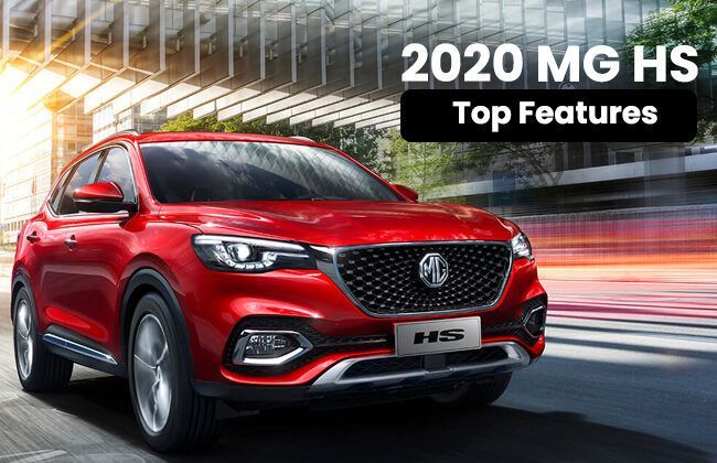 2020 MG HS - Top features