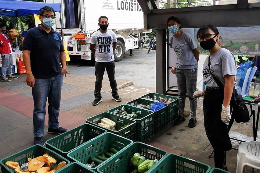 Petron stations offer farm produce to Metro Manila residents