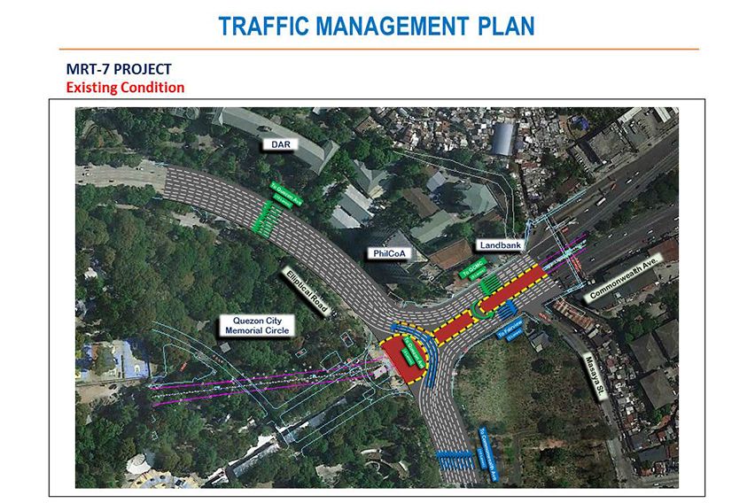 QC, MMDA implement traffic scheme on Elliptical Road