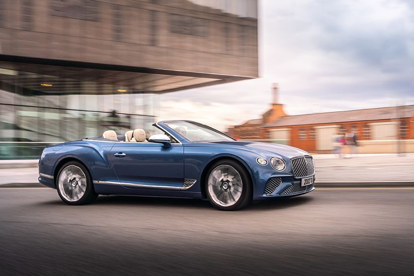 Bentley launches lavish convertible in sunny St. Tropez
