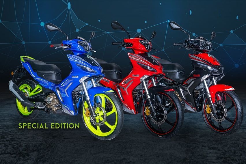 Check out the locally available 2021 Benelli R18i supercub