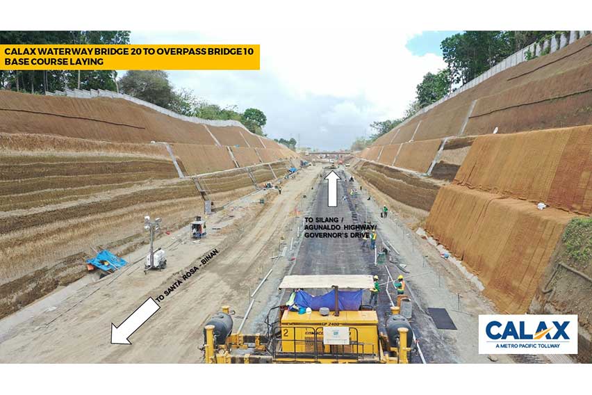 CALAX Subsection 5 in Silang now 93% complete