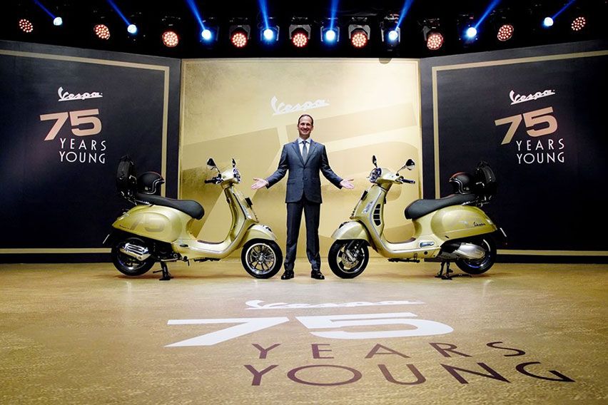 Rayakan HUT ke-75, Vespa Lahirkan Anniversary Edition Buat Primavera ...