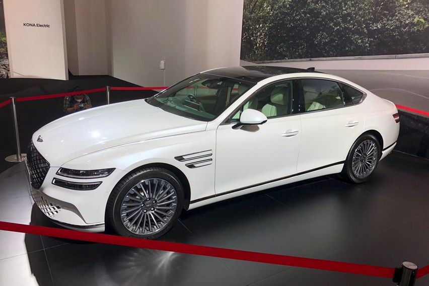 Genesis G80 Elektrik Jadi Mobil Resmi VIP KTT G20, Kode Segera Dijual di Indonesia?