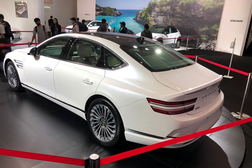 Genesis G80 Elektrik Jadi Mobil Resmi VIP KTT G20, Kode Segera Dijual di Indonesia?