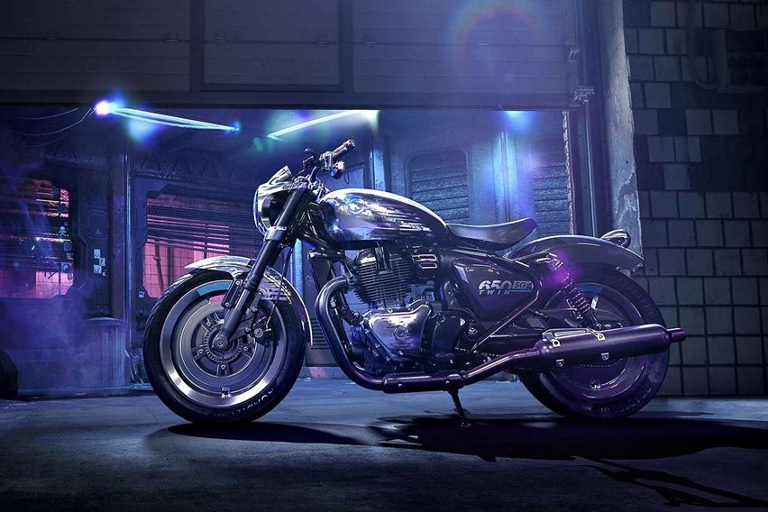 Royal Enfield SG650 Muncul di EICMA 2021, Motor Konsep Berwujud Bobber