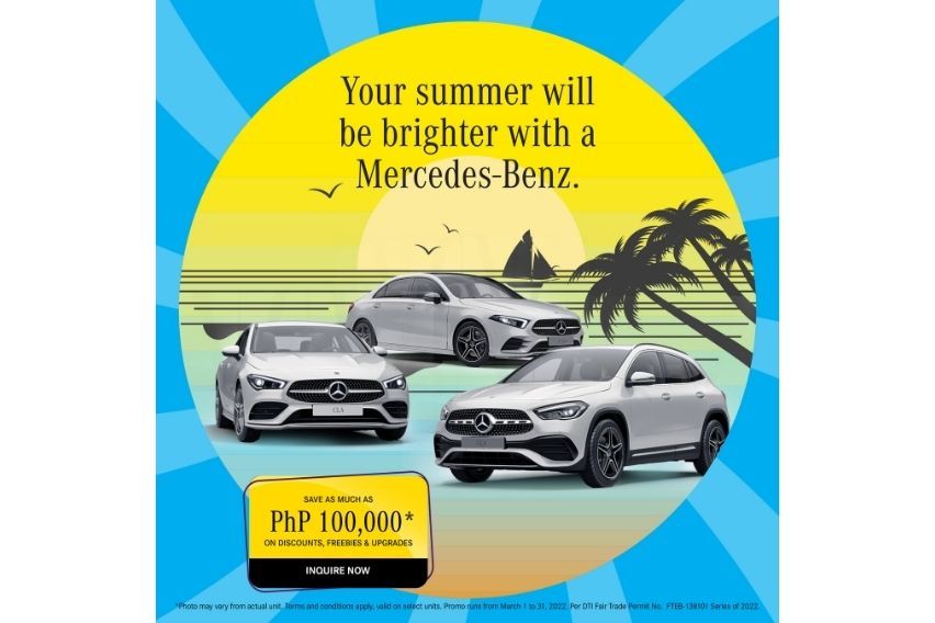Mercedes-Benz PH offers up to P500K worth of 'customer benefit'