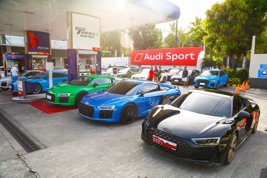 Largest collection of Audi Sport models in the PH gather for drive