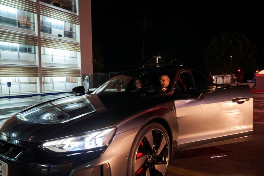 Netflix movie The Gray Man showcases Audi vehicle intelligence sophisticated performance
