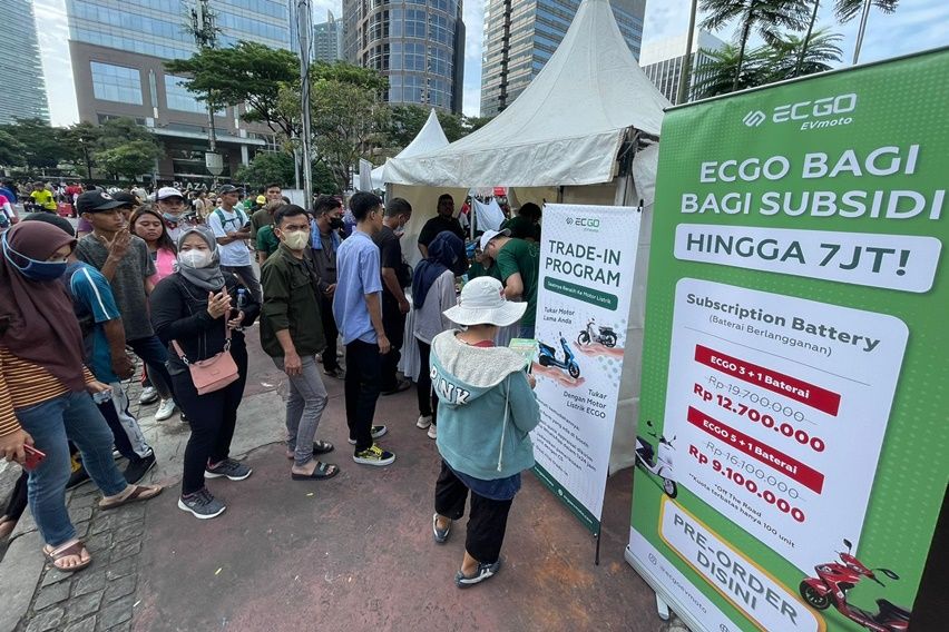 Efek Subsidi Mandiri, ECGO Klaim Motor Listriknya Terpesan Seribuan Unit