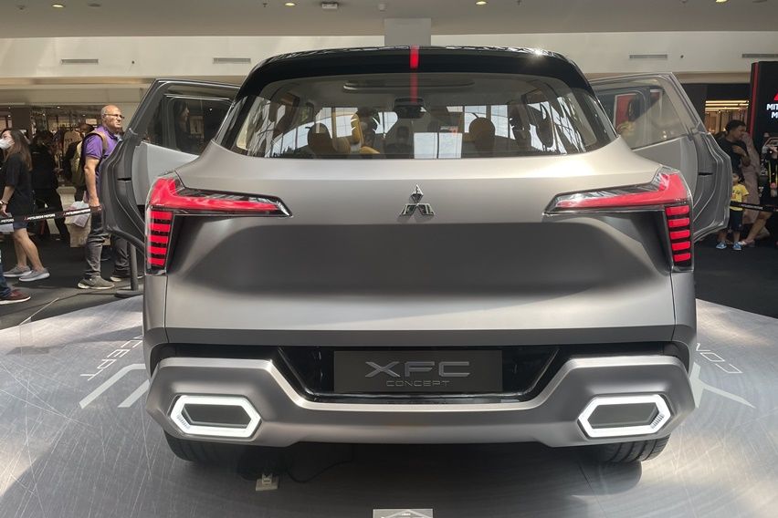 Calon SUV Kompak Mitsubishi XFC Concept Digilir ke Kota Bandung
