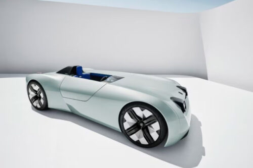 Triumph TR25 รถไฟฟ้าต้นแบบเปิดประทุน ที่ฉีกกรอบการออกแบบ