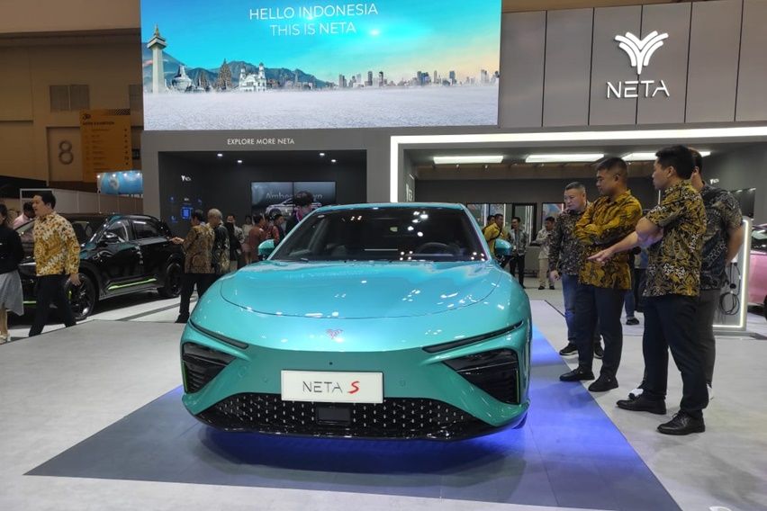 Deret Kendaraan Elektrik Neta yang Dipamerkan di GIIAS 2023