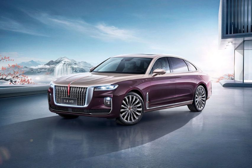 Here is Hongqi's initial product lineup in PH
