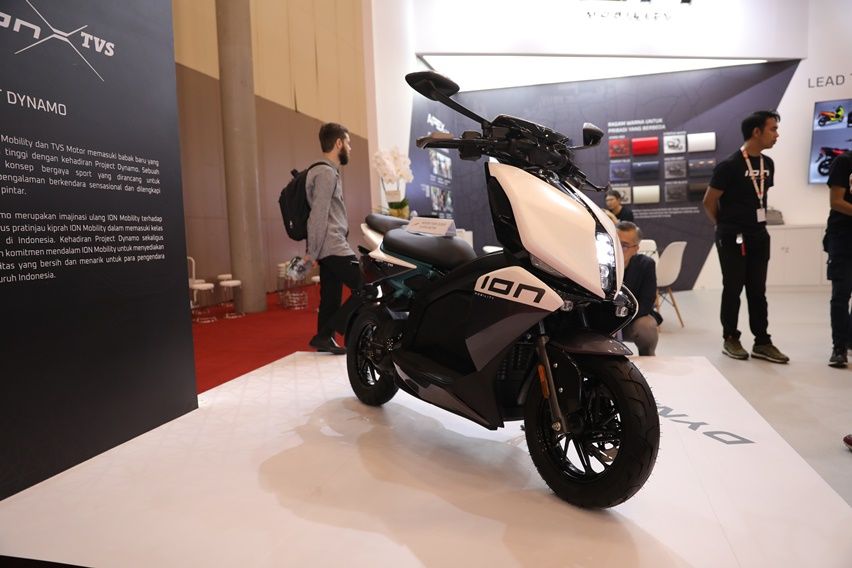 Ion Mobility Kolaborasi dengan TVS Pajang Motor Listrik Project Dynamo