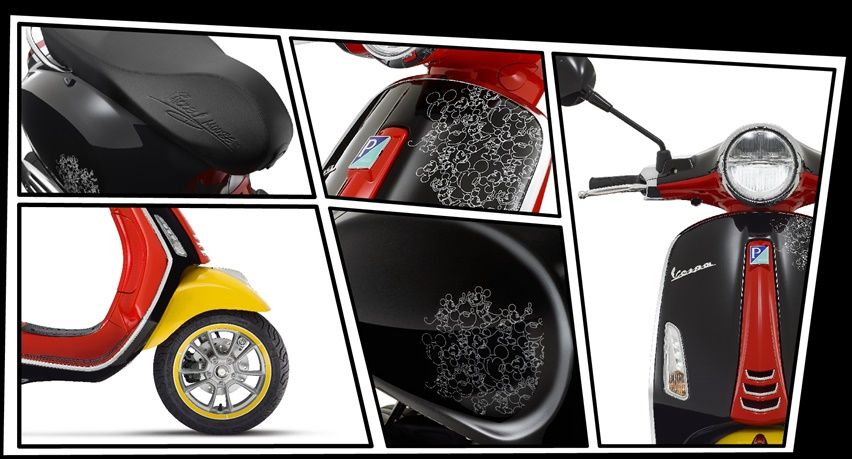 Piaggio Indonesia Hadirkan Vespa Primavera Mickey Mouse Edition