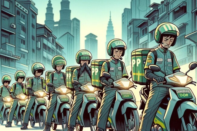P-Hailing delivery riders seek government help over pay cuts