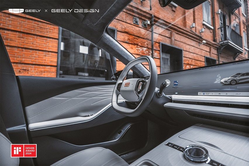 Geely Yinhe E8 EV sedan claims 2024 iF Design Award