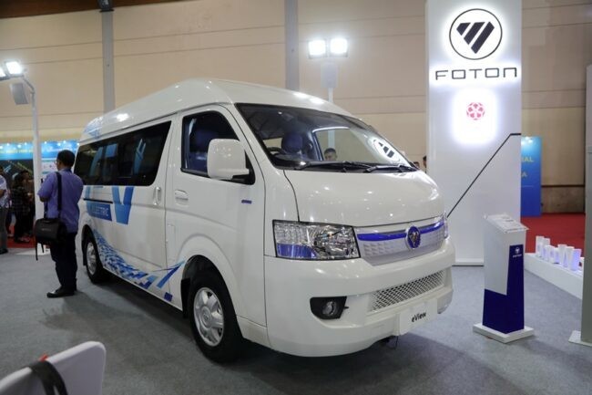 Hadir di GIICOMVEC 2024, Foton Langsung Debut Tiga Kendaraan Komersial EV