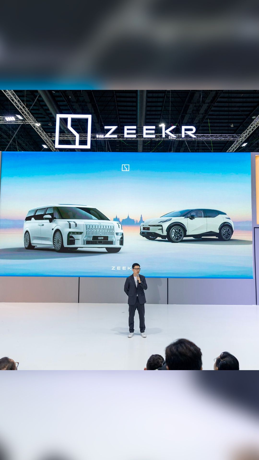 Zeekr EVs previewed in Thailand