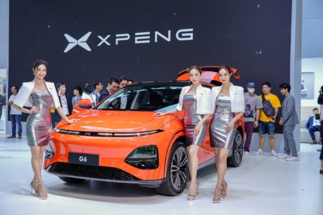 Xpeng enters ASEAN market with debut at Bangkok Motor Show - G6, G9 and P7i EVs showcased