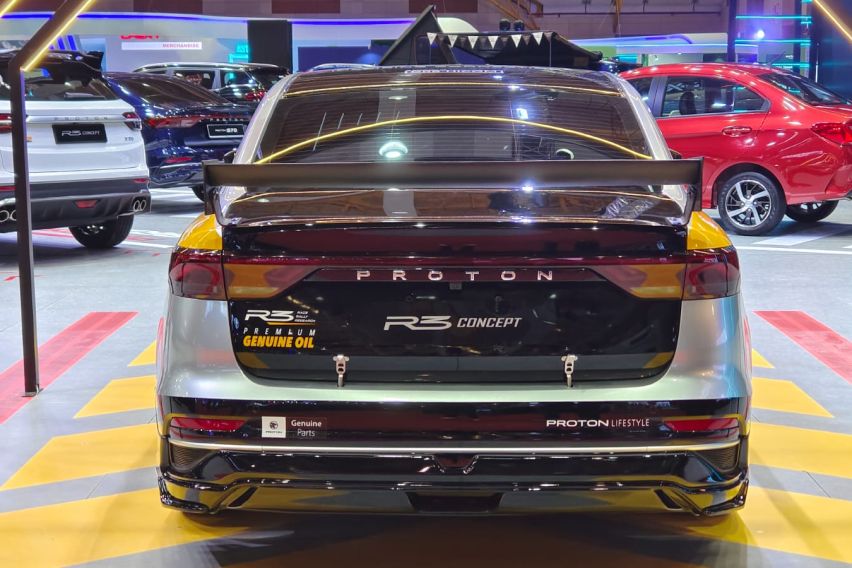 Proton S70 R3 racing car revealed at Malaysia Autoshow 2024