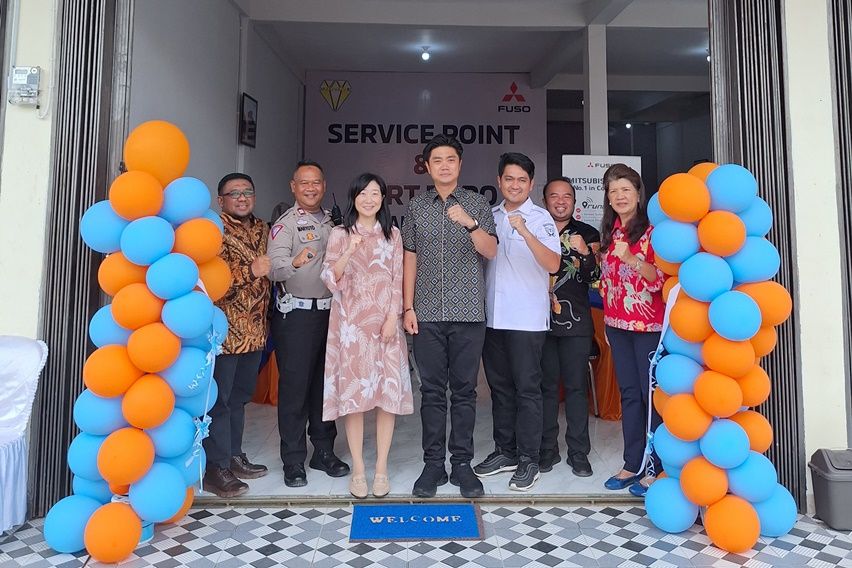 KTB Fuso Tambah Service Point di Sumatra Selatan dan Sulawesi Barat