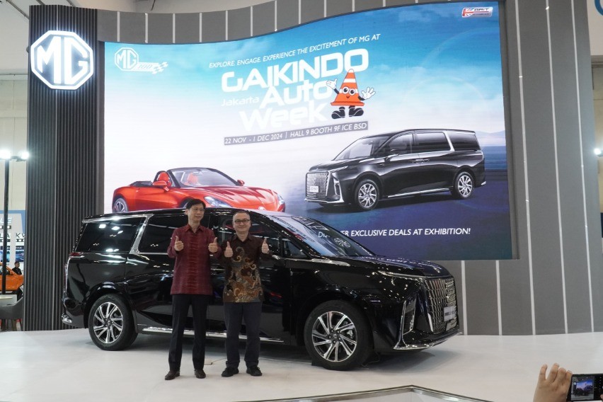 MG Pajang G90 di GJAW 2024, MPV Mewah Sekelas Toyota Alphard