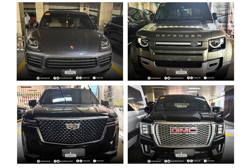 Customs secure 28 luxury vehicles linked to Discayas