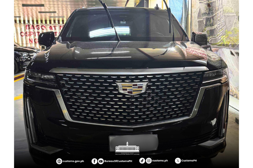 Customs secure 28 luxury vehicles linked to Discayas