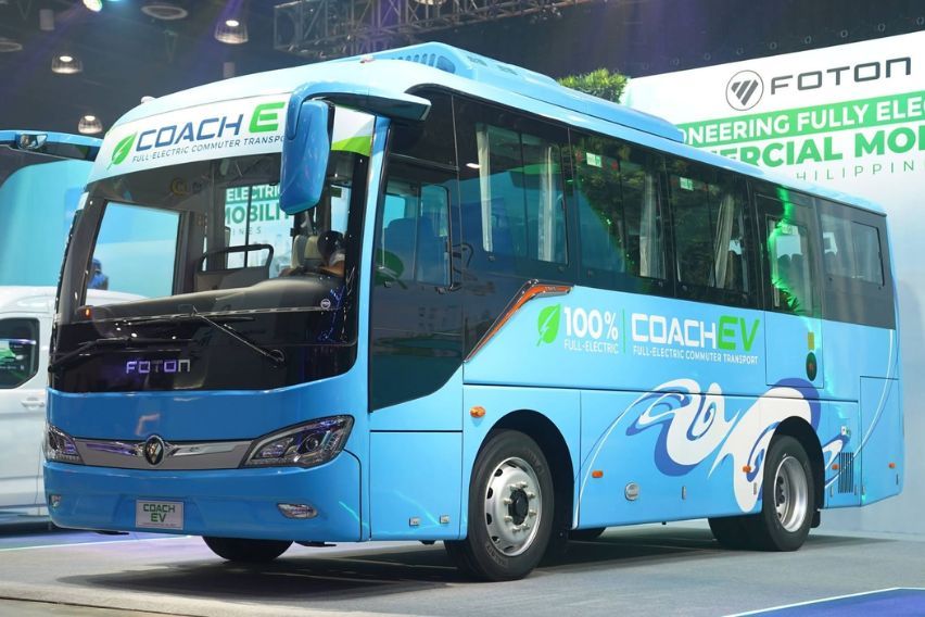 Foton PH brings out all-new Coach EV